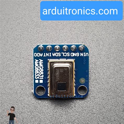 Gy Amg8833 Ir 8x8 Camera Array Temperature Sensor Module โมดูลกล้องอินฟาเรด ตรวจจับความร้อน