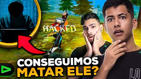 Enfrentamos Um Hacker Nessa Partida No Free Fire Youtube