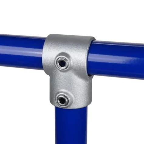 Galvanized Malleable Iron Pipe Clamp Fittings Safety Guard Rail Pipe