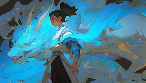 四神兽 青龙 花瓣网