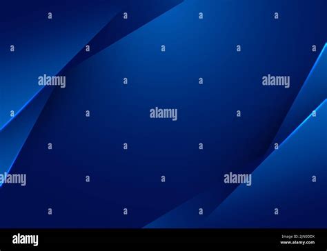 Abstract 3d Template Blue Stripes Triangle Overlapping Layered With