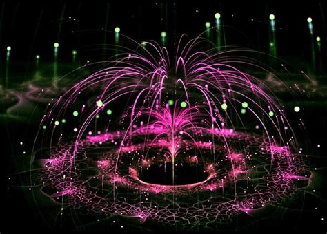 Abstract Floral Fractal Art