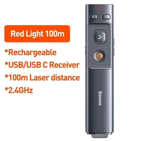 Baseus Presenter Laser Pointer Mobile Phones Gadgets Other Gadgets On Carousell