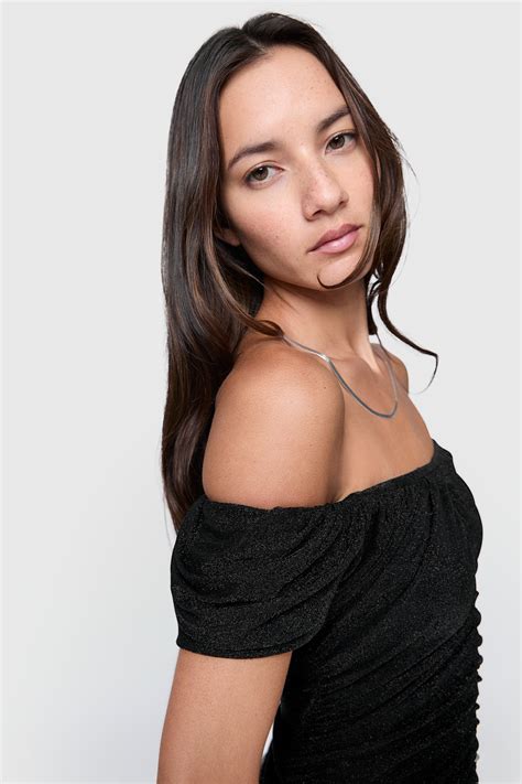 Devin Off Shoulder Top Rebecca Minkoff