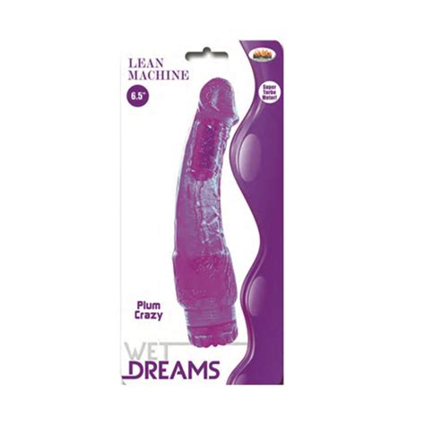 Lean Machine Purple Realistic Vibrator
