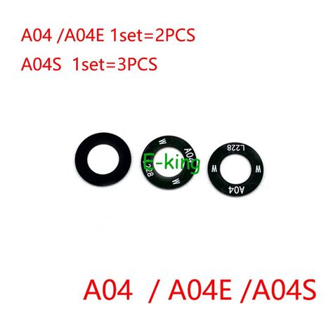 10set Rear Back Camera Glass Lens Cover For Samsung Galaxy A04 A04s