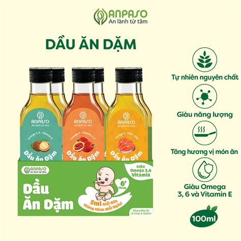 Dầu ăn Dặm Anpaso