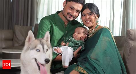 Khushi Shah Celebrates Son Krishangs First Birthday With A Heartwarming Note Times Of India