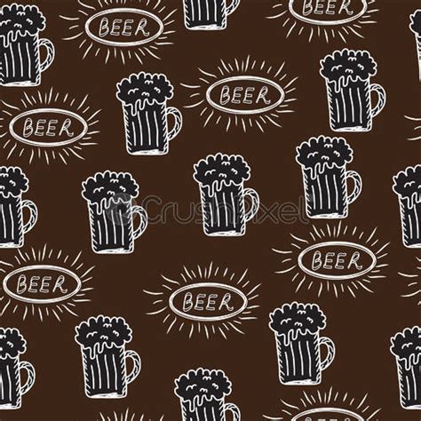 Cerveza Textura Sin Costuras Fondo De La Cerveza Papel Pintado