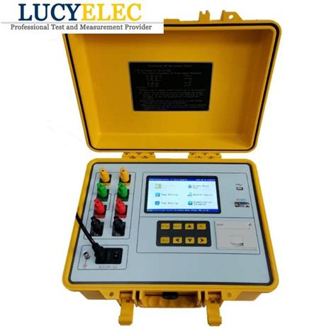 Three Phase Dc Winding Resistance Tester 20a China Oil Analysis And Electrical Test Equipment
