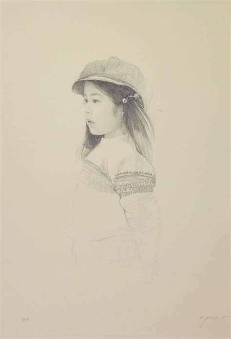 帽子をかぶった少女 ｜正光画廊