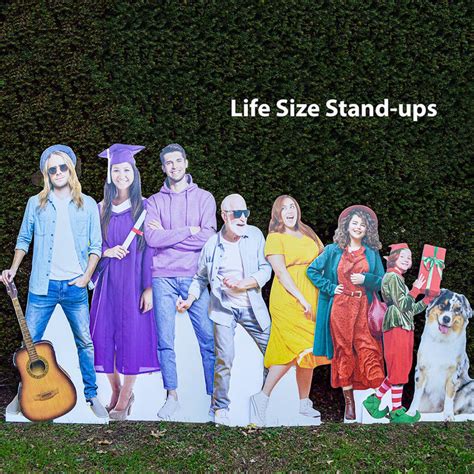 Custom Life Size Standup Cutouts