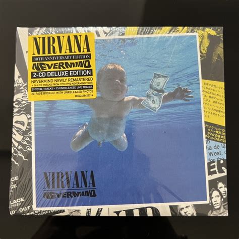 Jual Cd Nirvana Nevermind Deluxe Edition Isi 2 Disc Shopee Indonesia