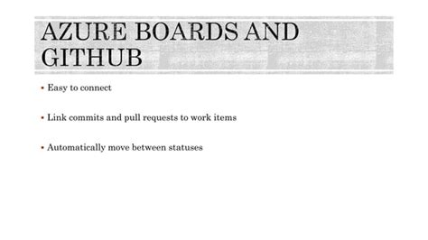Azure Boards And Github Pptx Web Development Internet