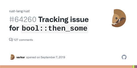 tracking issue for `bool then some` · issue 64260 · rust lang rust