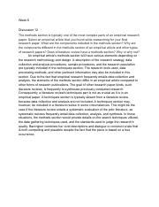 Understanding Empirical Research Methods In Academic Writing Course Hero