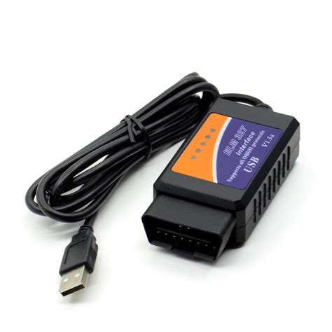 Auto Code Reader OBD/OBDII OBD2 Scanner ELM327 USB Car Diagnostic Tool ...