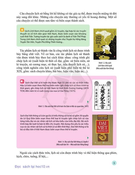 Chuyên đề học tập Lịch sử 10 Cánh diều pdf
