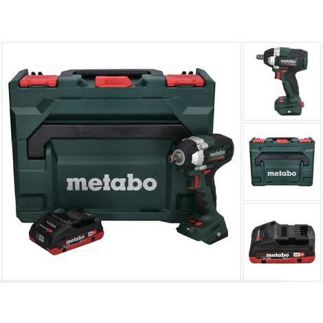 Metabo SSW 18 LT 300 BL Visseuse à choc sans fil 18 V 300 Nm Brushless