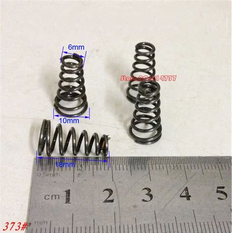 9pcs 1 0 8and10 29mm Steel Conical Coil Spring 1 0mm Wire Conical Sprial Compression Spring Double
