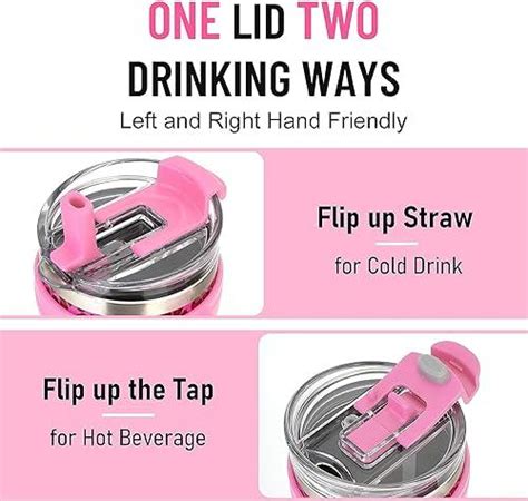 Zukro Replacement Lid For 50 Oz 40 Oz Cold1 Reduce Tumbler Fit For 42