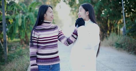 Two Girls Hugging Stock Video Footage For Free Download
