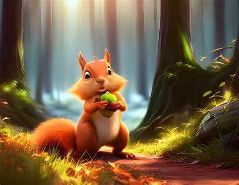 Squirrel Ai Generated Artwork Nightcafe Creator