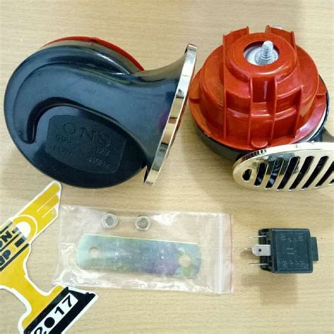 Promo Klakson Keong Relay Riley Klakson Motor Klakson Motor Keong Double Diskon 23 Di