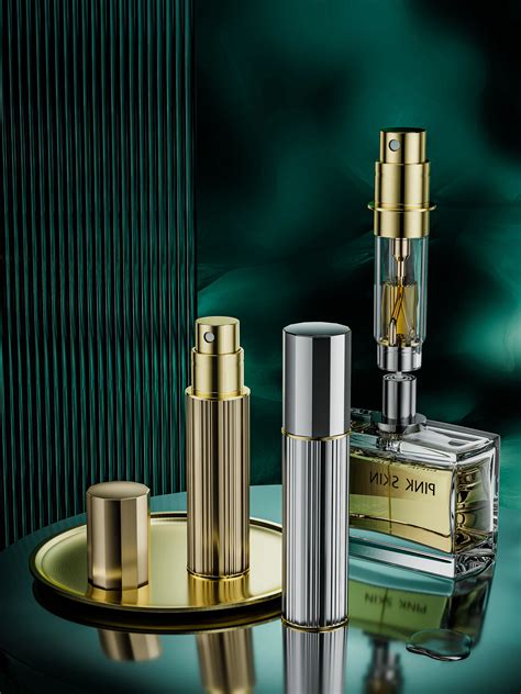 5ml Mini Perfume Atomizer Refill Perfume Bottles Travel Sized Aluminum