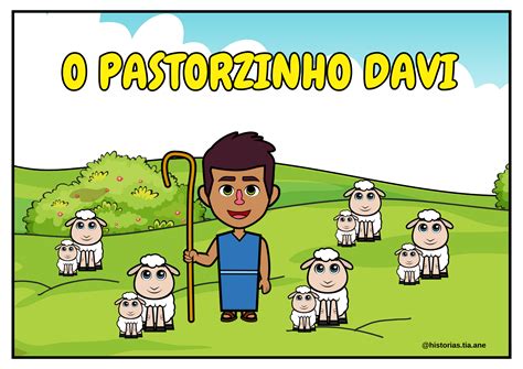 O PASTORZINHO DAVI Histórias da Tia Ane Hotmart