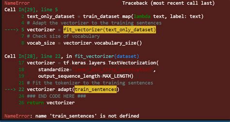 Unittest Failed In C3w3 Natural Language Processing In TensorFlow