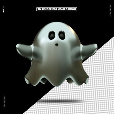 Premium Psd 3d Render Object Day Happy Halloween