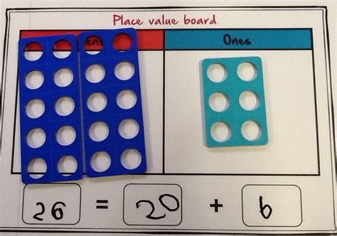 Place Value Tens And Ones With Numicon Place Values Numicon Activities Numeracy Number