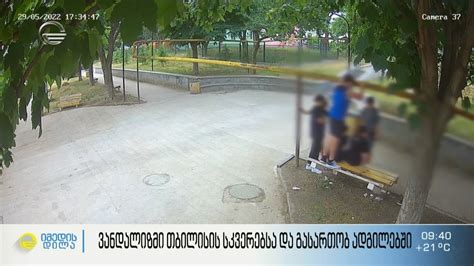 ვანდალიზმი თბილისის სკვერებსა და გასართობ ადგილებში Youtube