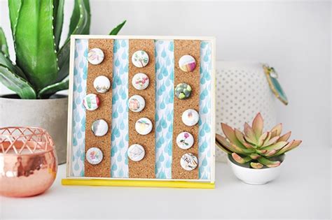 DIY Button Display Holder Delineate Your Dwelling