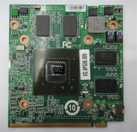 New NVIDIA Geforce 9600M GT MXM II DDR2 1024MB VGA Card G96 630 C1 VG ...