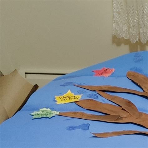 Thankful Tree Leaf Shaped Sticky Notes Red Etsy