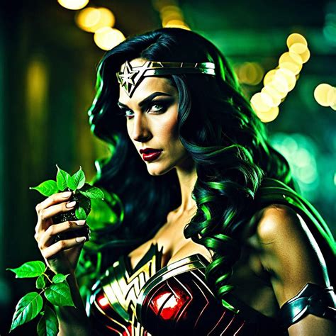 Evil Wonder Woman With Poison Ivy Powers By Setois3 On Deviantart