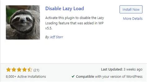How To Disable Lazy Load In Wordpress Without Plugin