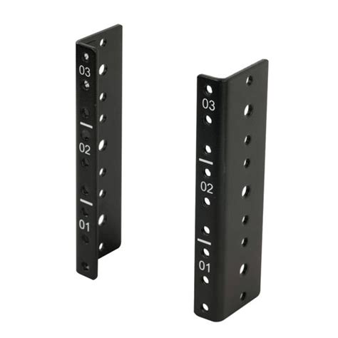 Getuscart Tecmojo 3u Vertical Server Rack Rail Pair Kit Diy Rack Rails Kit 12 24 Screws X48