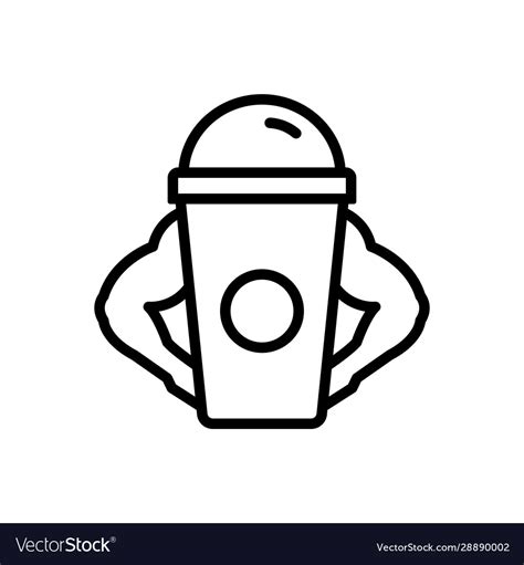 Protein Shake Royalty Free Vector Image Vectorstock