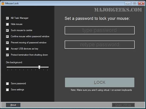 Download Mouse Lock MajorGeeks