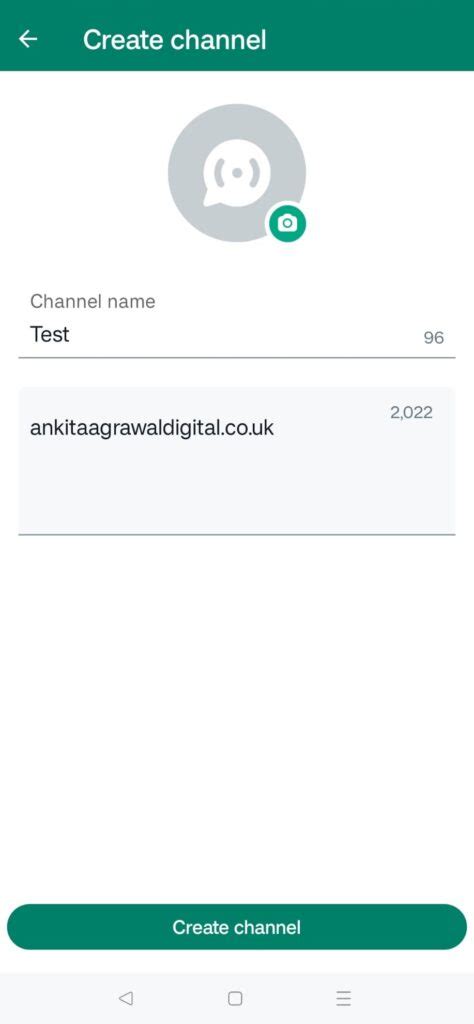How To Create A WhatsApp Channel: A Step-by-step Guide - Ankita Agrawal