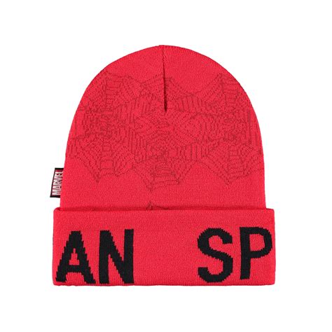 Spider Man Bonnet Spider Rouge Elbenwald