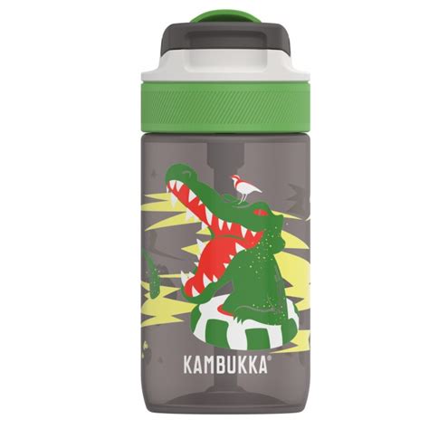 Butelka na wodę Kambukka Crazy Crocodile 400ml słomka ustnik 11 04040