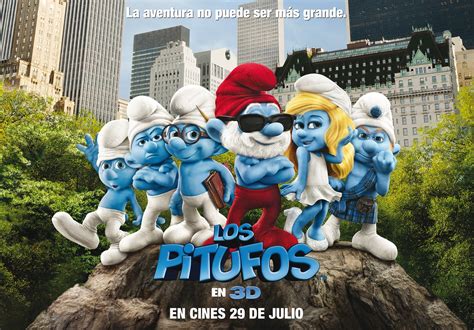 Pitufando en Azul Sorteamos entradas para pitufar la Película LOS