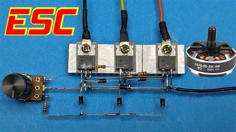 Brushless Bldc Motor Esc Controller Circuit 56 Off
