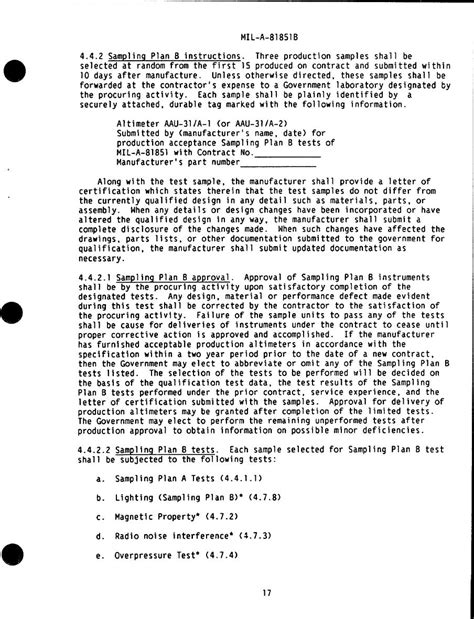 Sampling Plan B Instructions