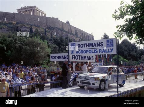 Ari Vatanen Fin Terry Harryman Gbr Peugeot 205 Turbo 16 Grb Peugeot