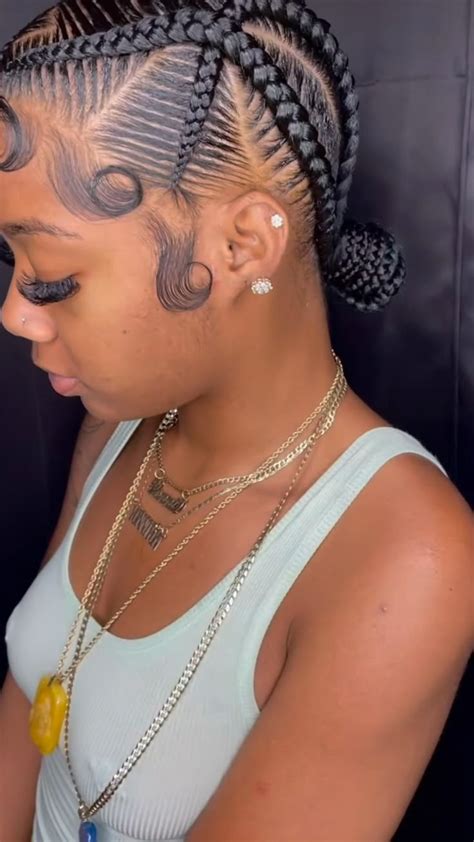 Pin By Mz Nini On Braids Braided Cornrow Hairstyles Quick Braided